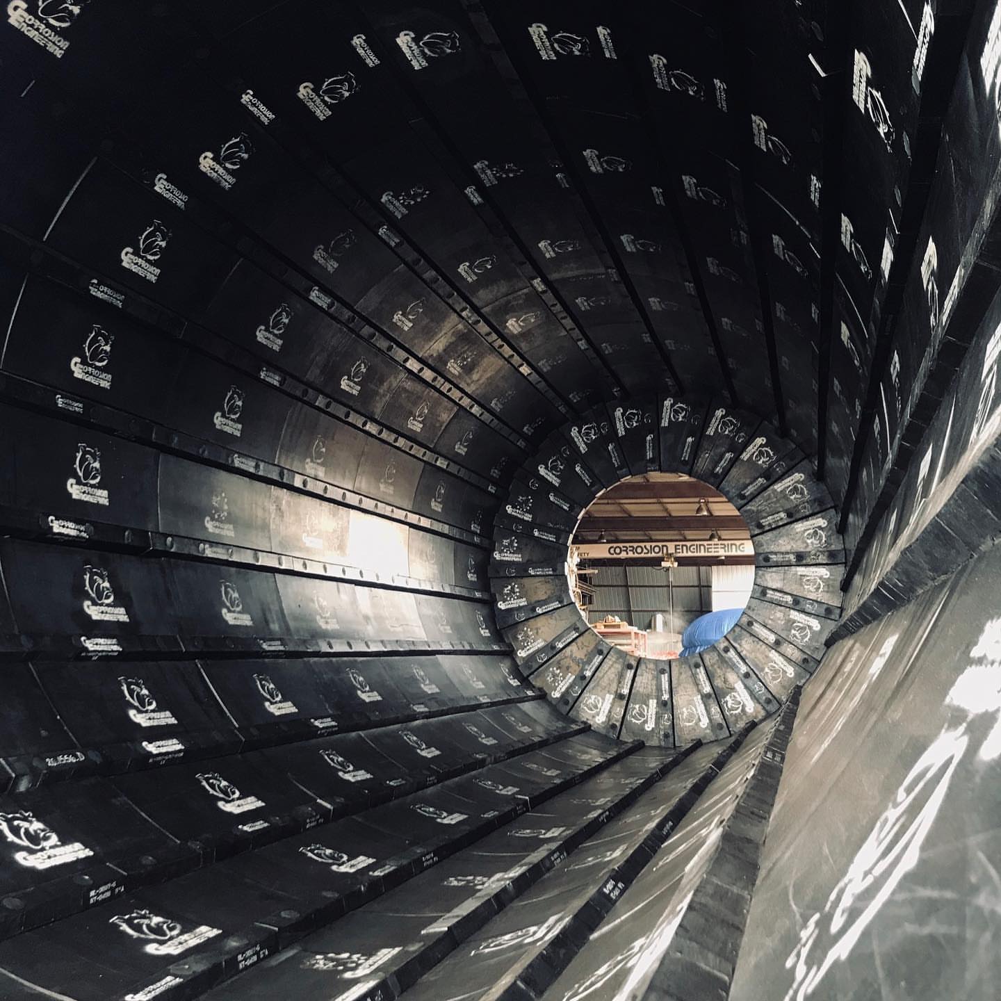 Tensioned Rubber Screens | Corrosion Engineering